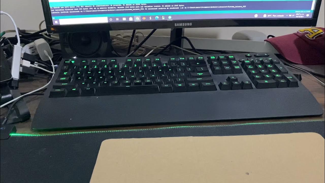 Control PID de distancia con arduino - YouTube