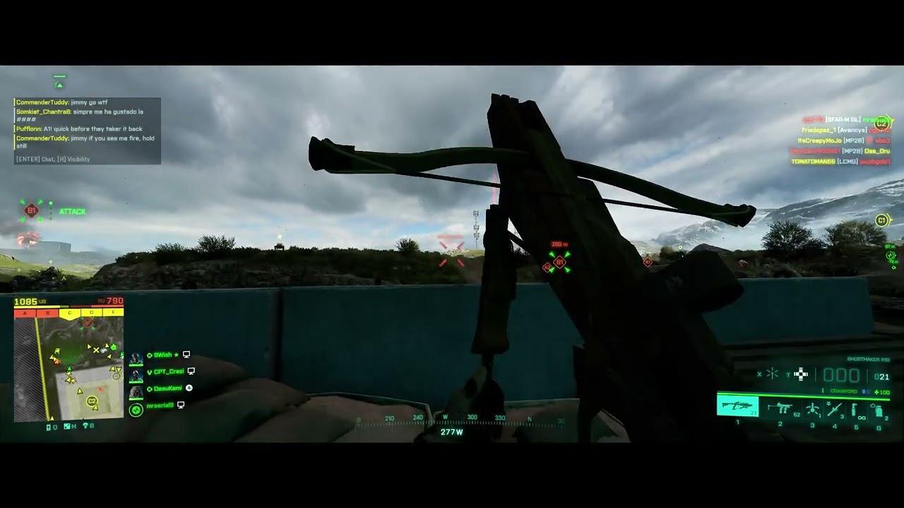 Battlefield 2042 killstreaks with crossbow, tank and sniper up close ...