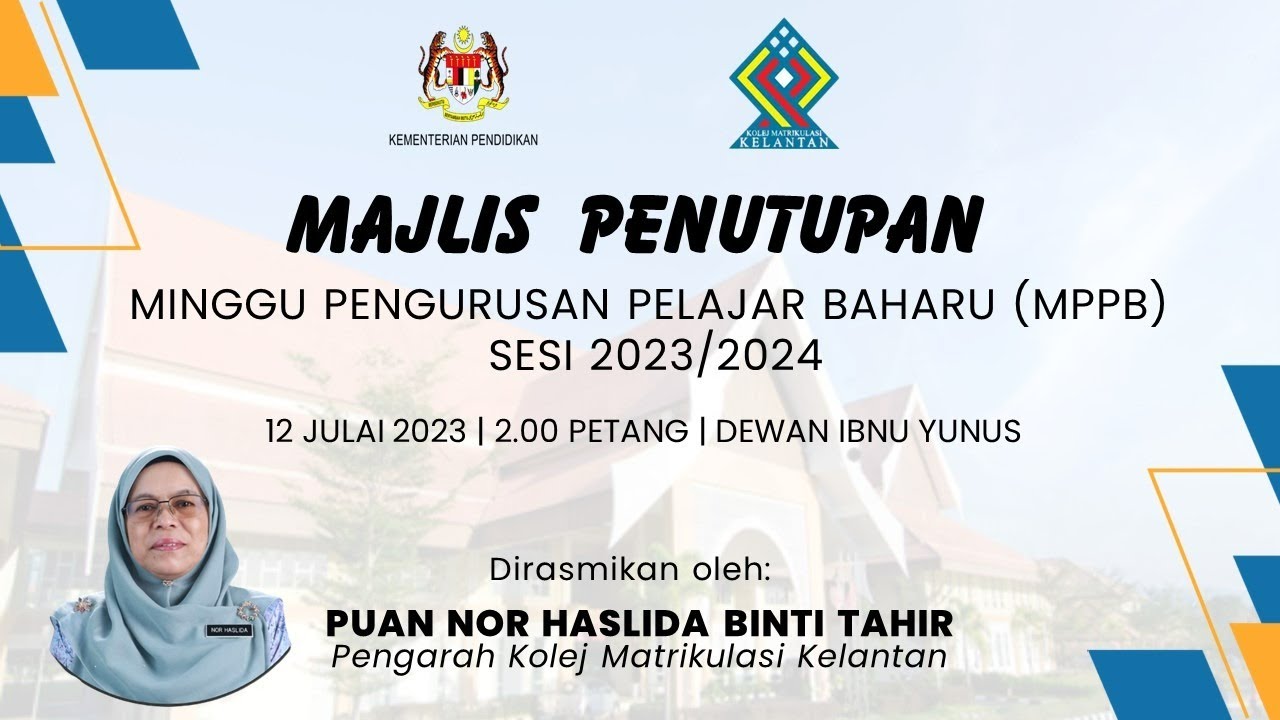 Majlis Penutupan MPPB Sesi 2023/2024 - YouTube