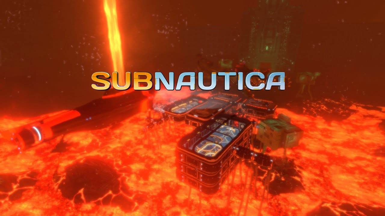 I Built a Giant Research Station In the Active Lava Zone in Subnautica ...
