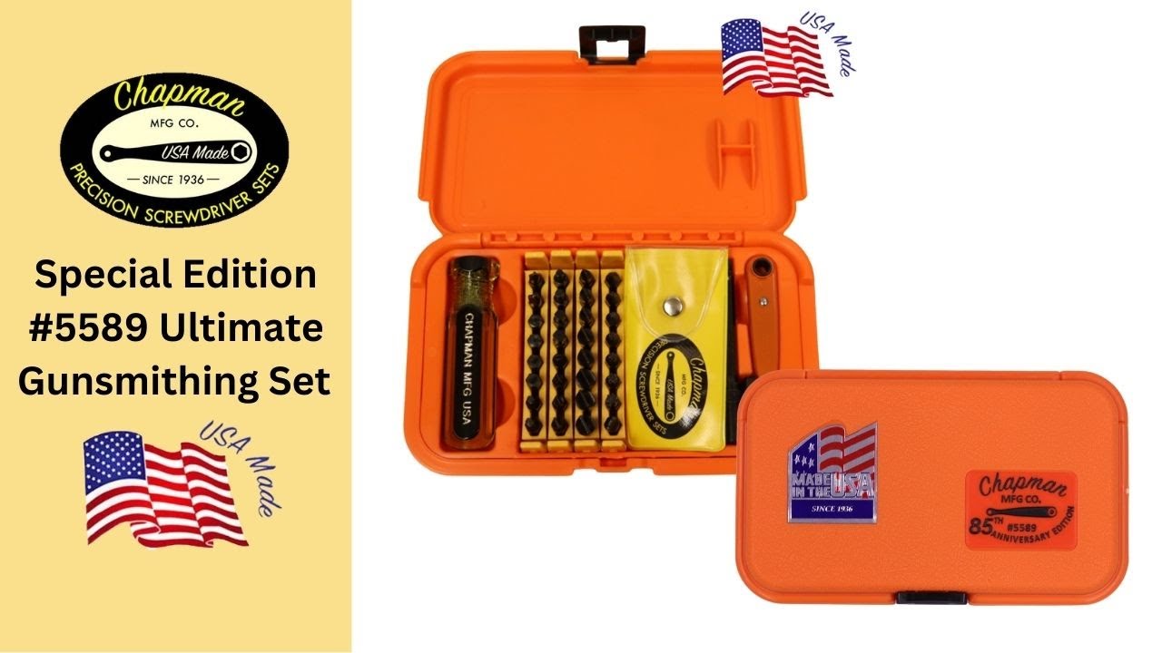 The Chapman MFG Co Special Edition #5589 Ultimate Gunsmithing Set USA ...