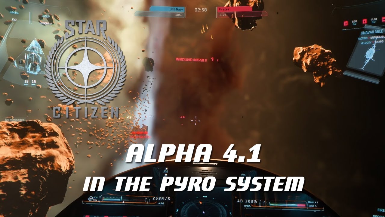 Star Citizen Alpha 4.1 - First Tour of Pyro - YouTube