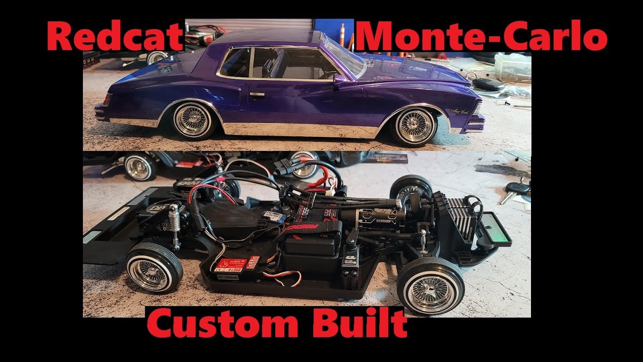 Custom Built Redcat Monte-Carlo Lowrider All custom electronics - YouTube