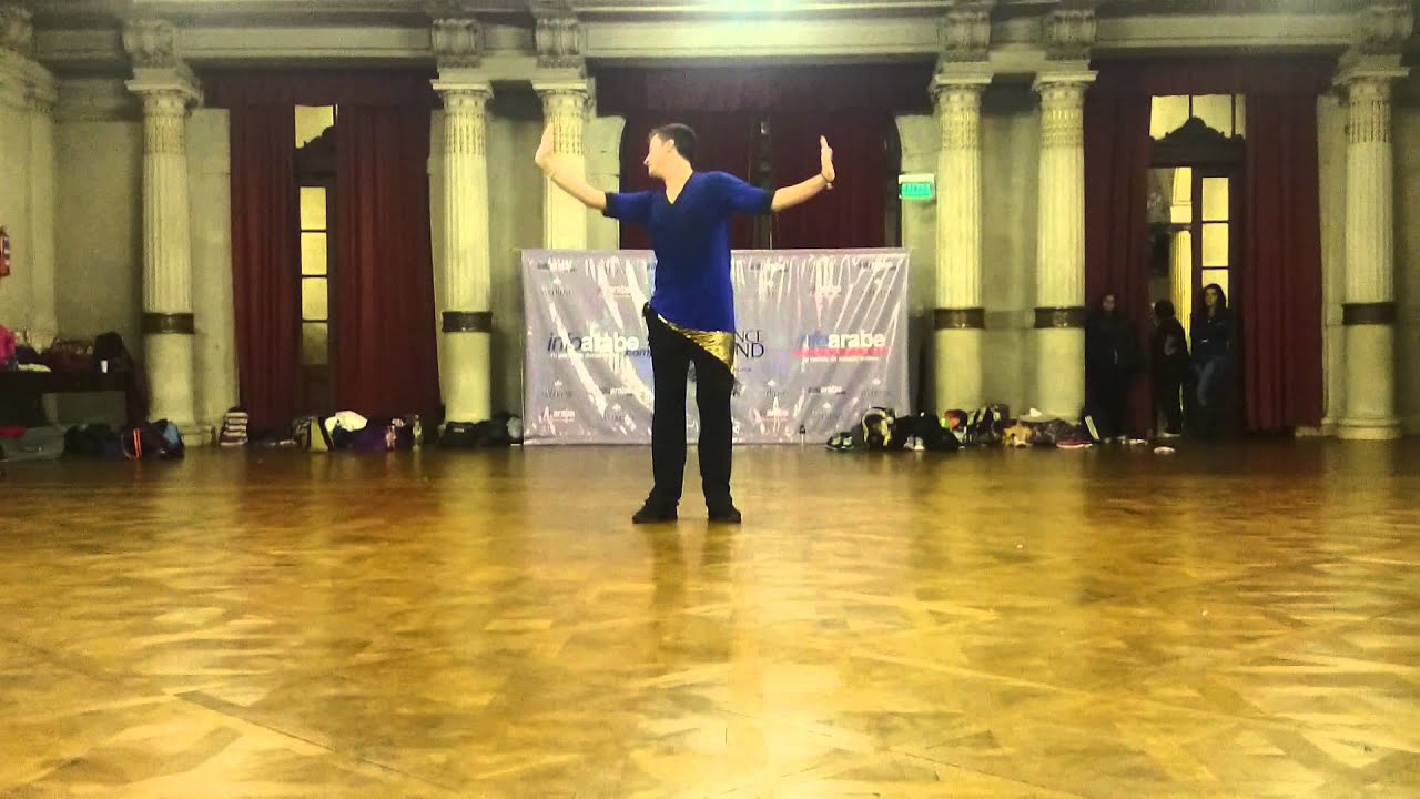 Pablo Acosta en el Bellydance Weekend Festival 2015 - YouTube
