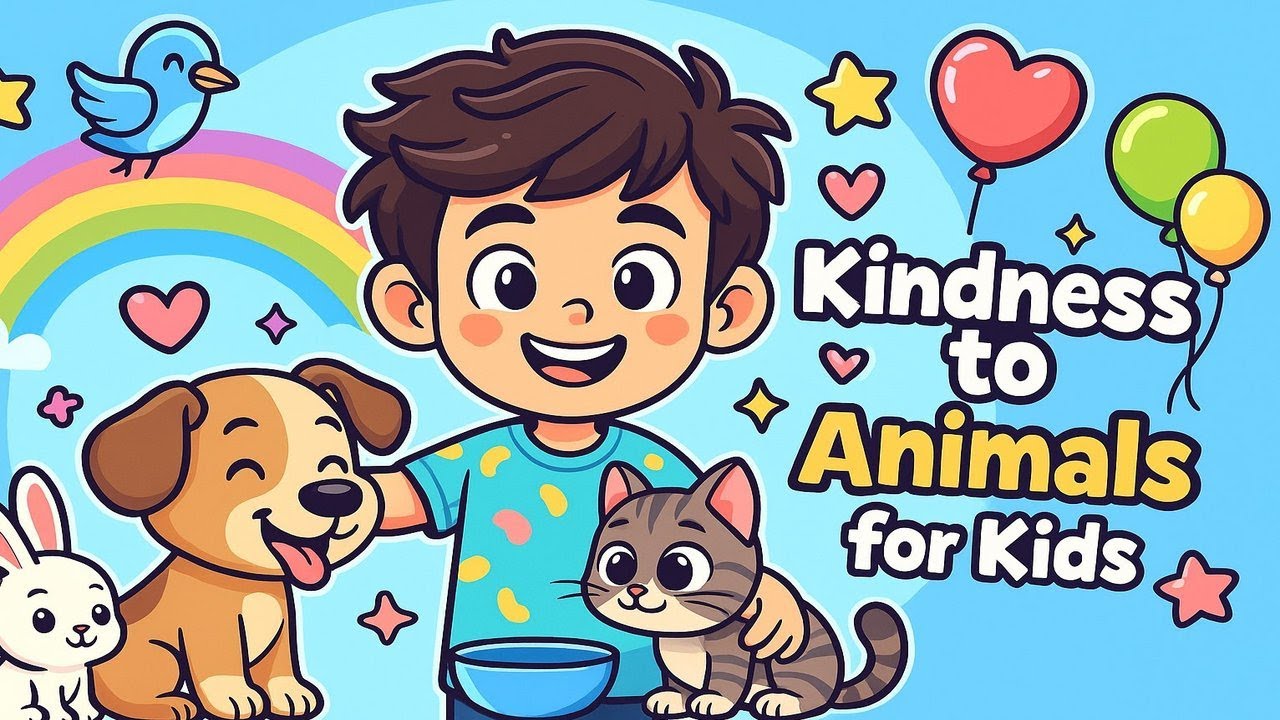 "Be Kind Song for Kids | Niko’s Animal Adventure 🐶🐦🐸" - YouTube