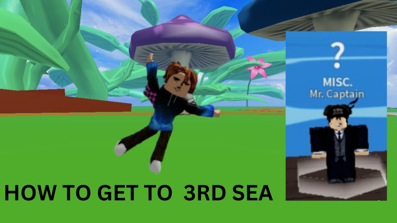 How to get to 3rd sea in blox fruit - YouTube