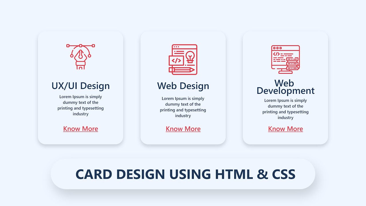 How To Create Card In Html And Css With Hover Effect Html And Css 8457