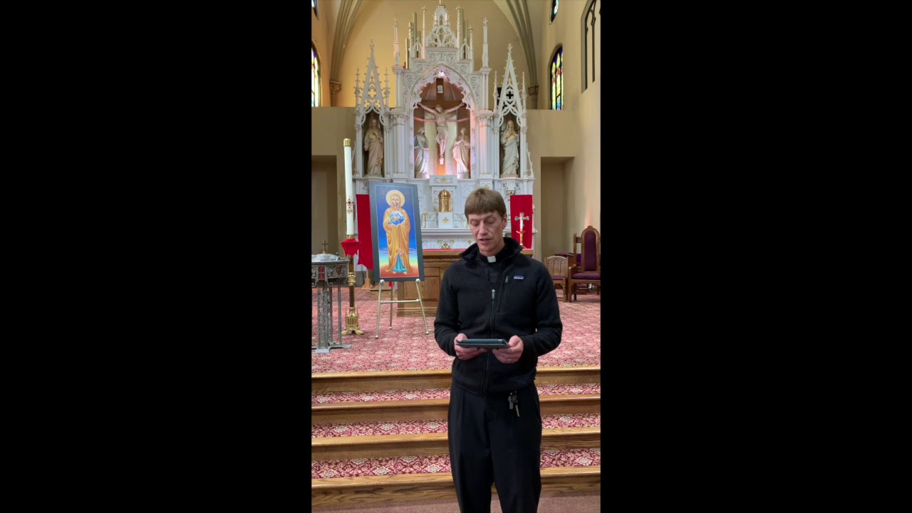 George Floyd & Rioting Statement and Prayer - Fr. Michael Stumpf (May ...