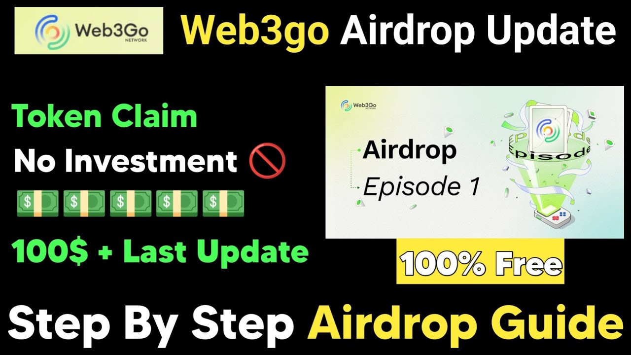 Web3Go Airdrop Update Step By Step Full Guide || Webs3Go New Important Update - YouTube