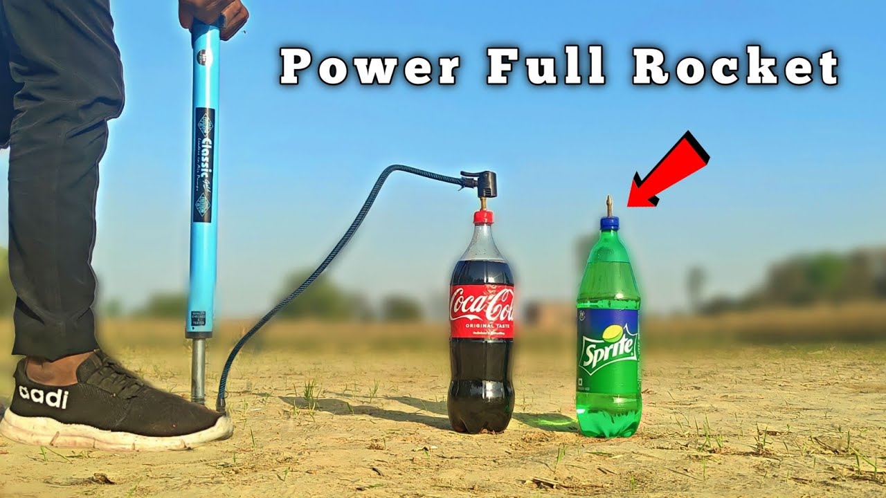 Coca Cola + Sprite Bottle Make Power Full Rocket || Air Rocket ...
