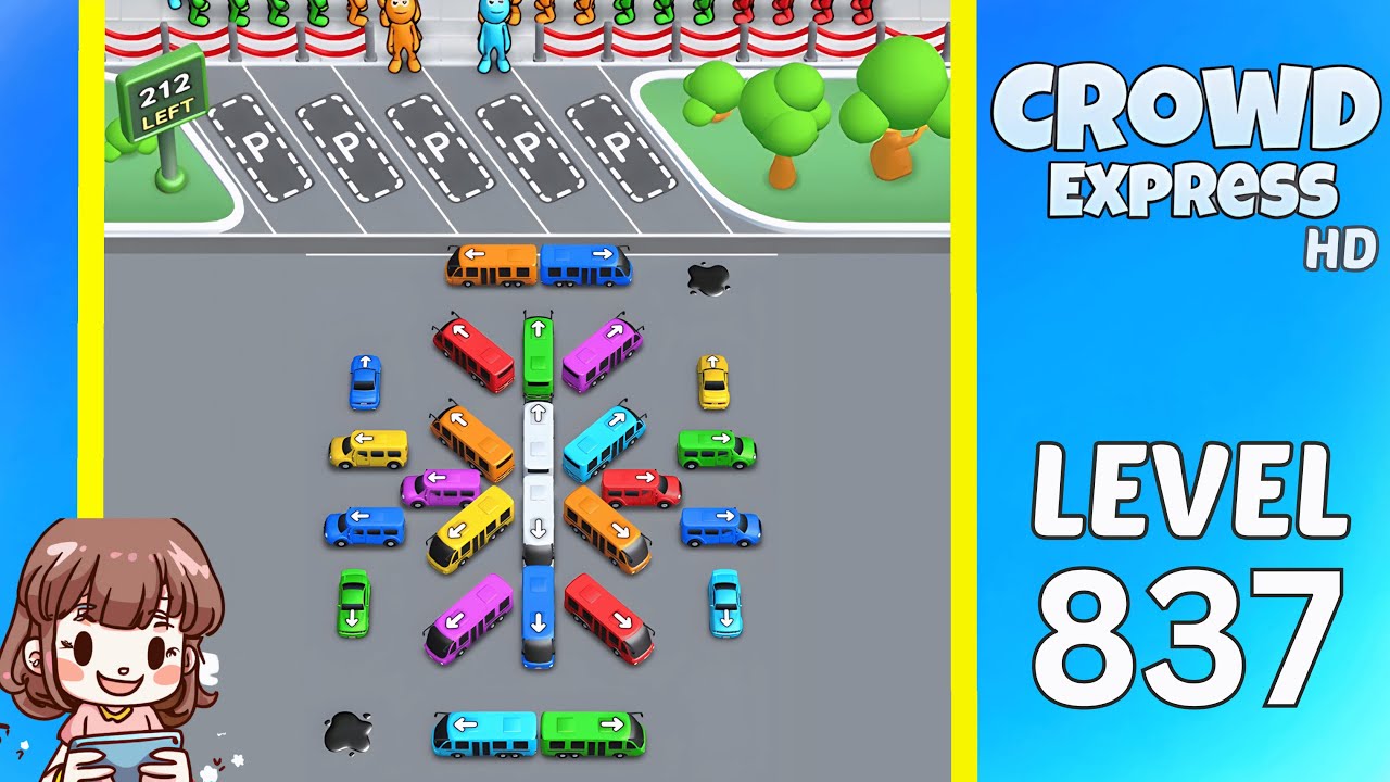 Crowd Express Level 837 Solution Walkthrough - YouTube