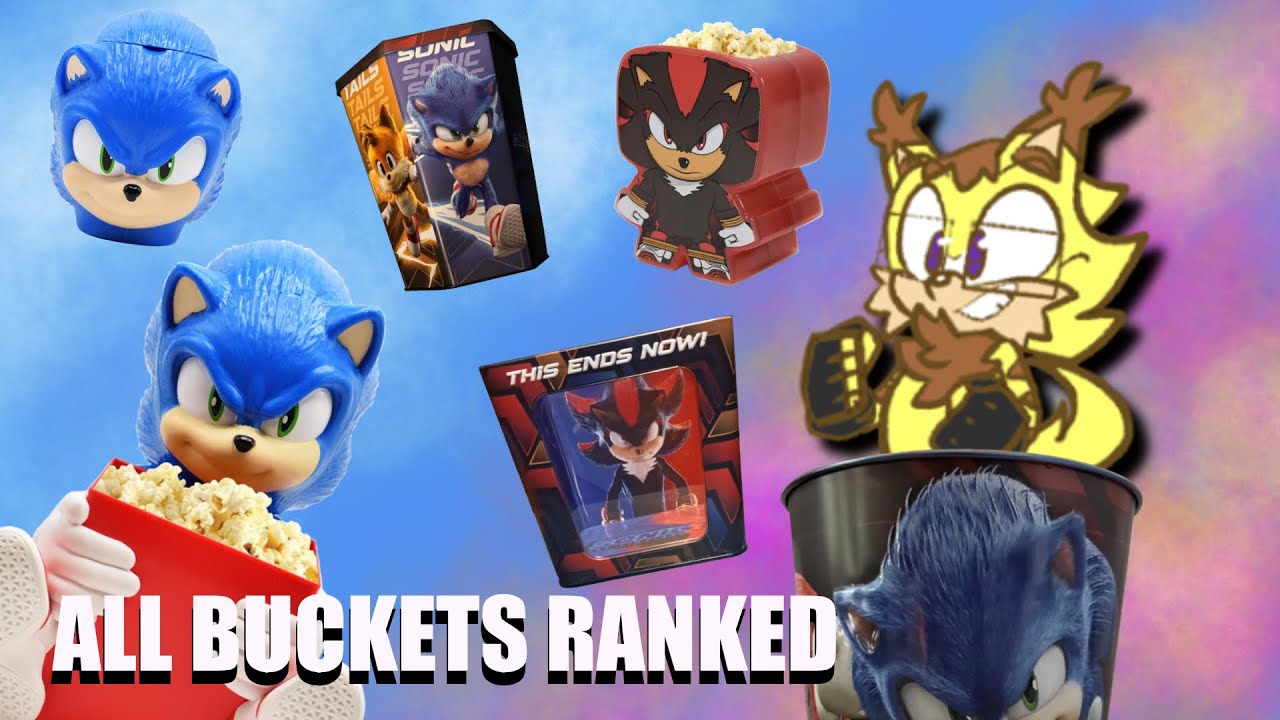 Ranking All Sonic 3 Popcorn Buckets! - KJR_Whatever - YouTube