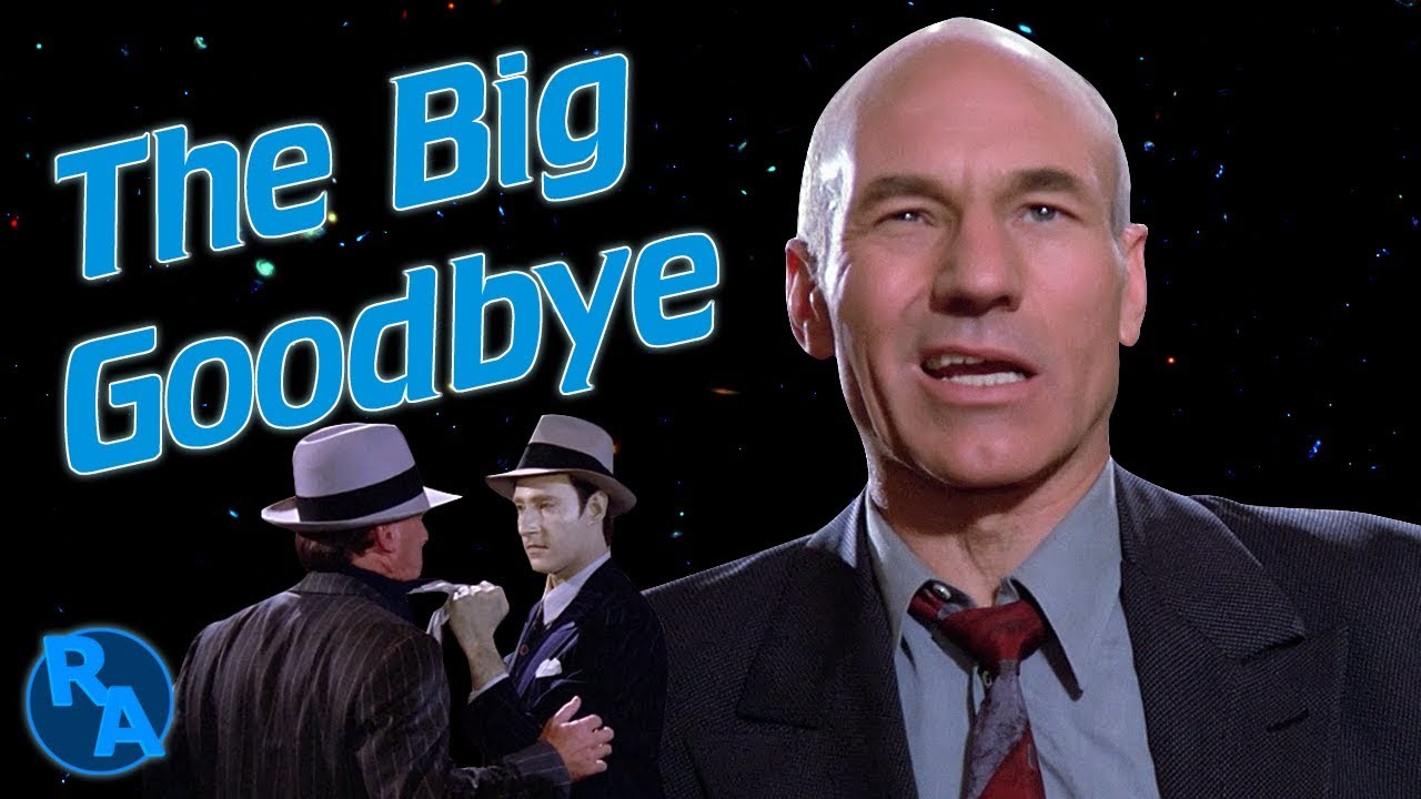 Star Trek: TNG Review - 1x12 The Big Goodbye | Reverse Angle - YouTube
