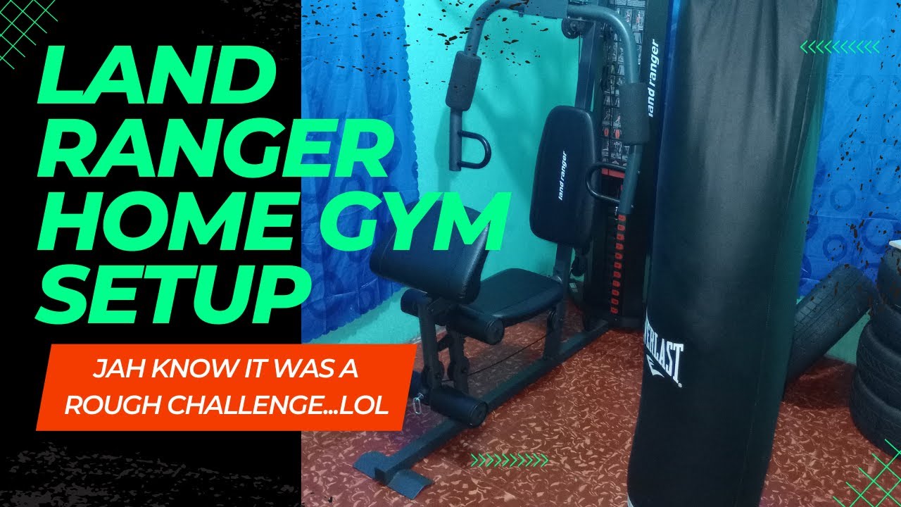 Vlog Description: Building a Land Ranger Home Gym with My Friend 🏋️‍♂️💪 ...