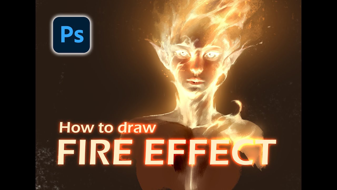 How to draw Fire Effect - YouTube