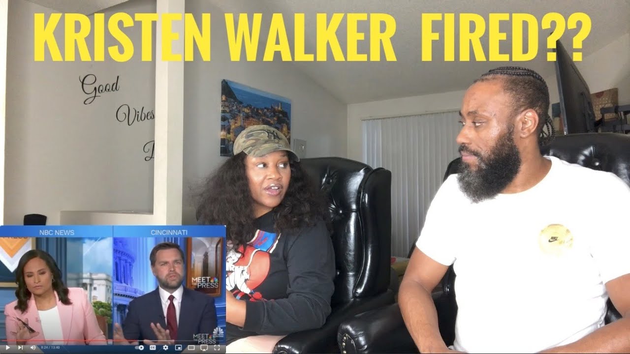 WTF!! DID KRISTEN WALKER GET FIRED AFTER INSULTING JD VANCE? - YouTube