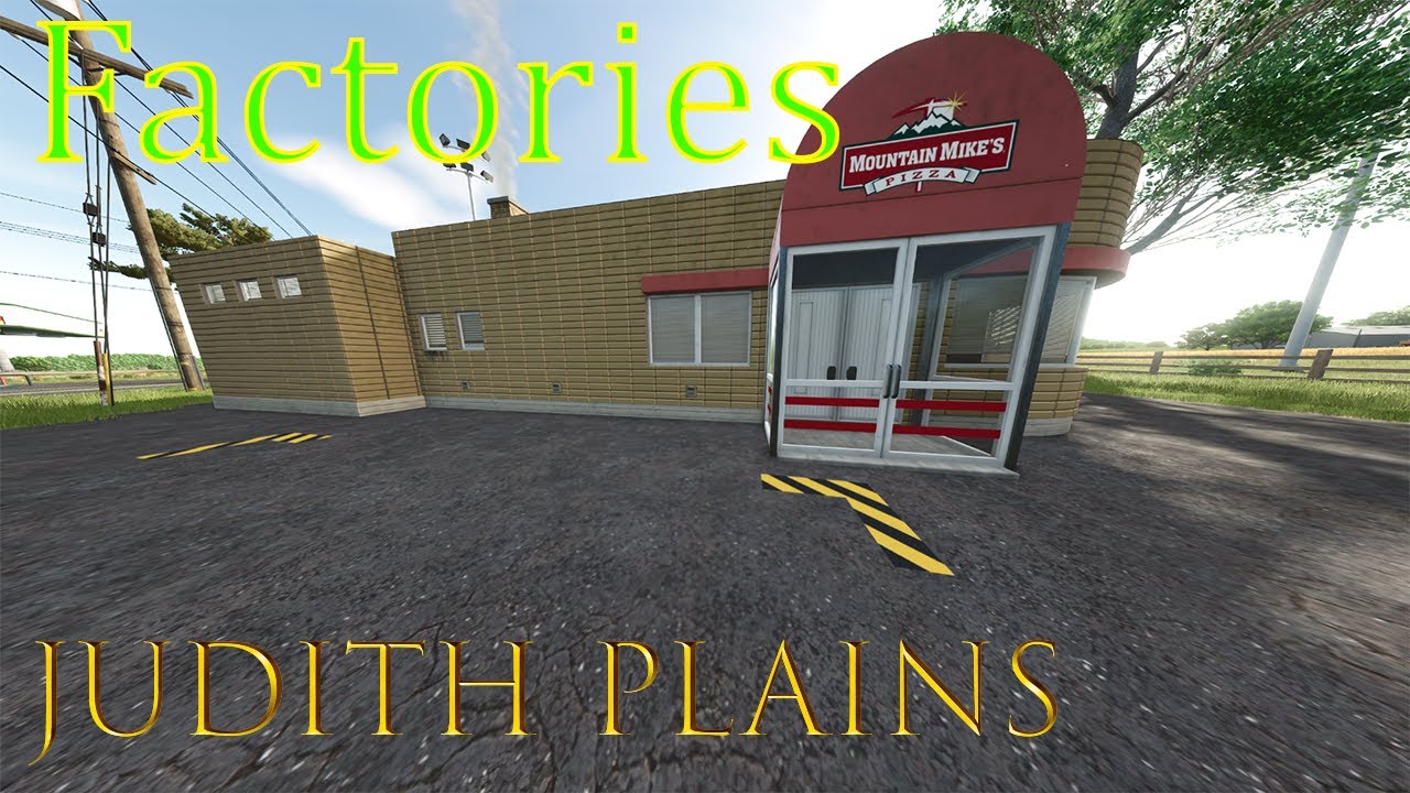 FS25 Judith Plains, Montana 4X Factories - YouTube