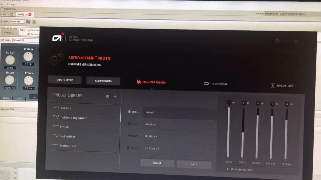 Astro A40 MW2 EQ Settings - YouTube