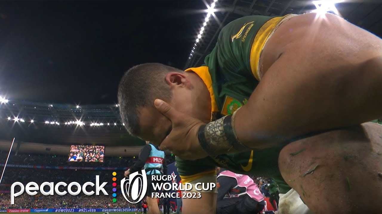 The moment South Africa won the Rugby World Cup | 2023 Rugby World Cup ...