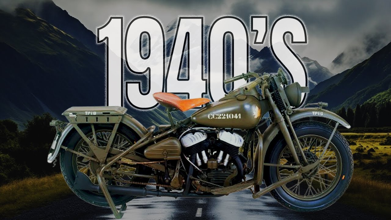The 10 MOST Iconic Motorcycles of the 1940s, Now Forgotten! - YouTube