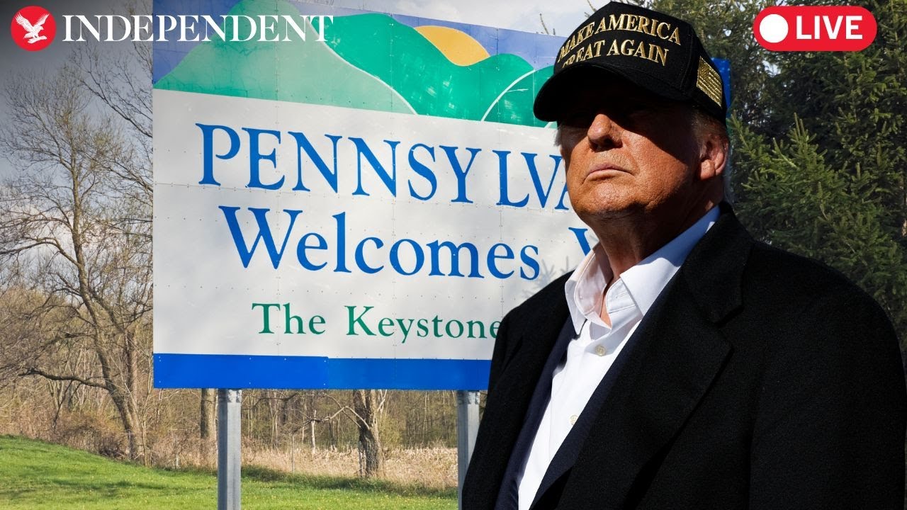 Live: Donald Trump campaigns in Reading, Pennsylvania on eve of ...