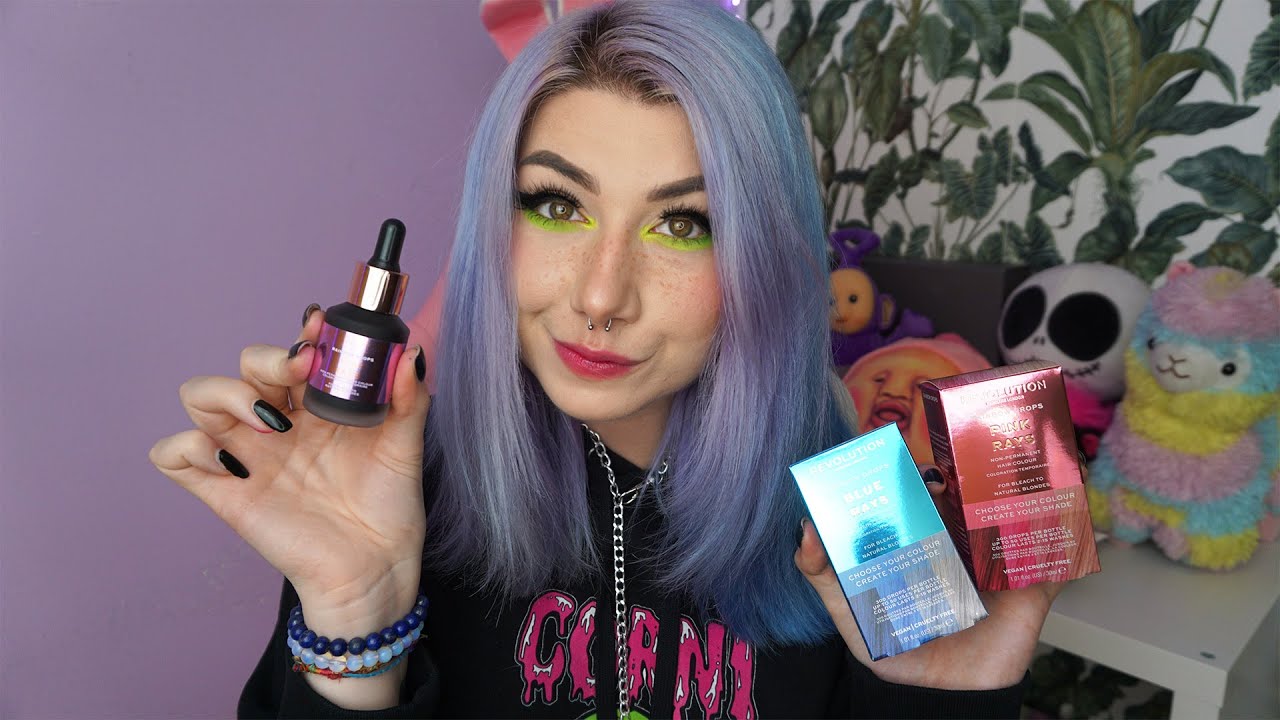 PROVO LE TINTE IN GOCCE DI REVOLUTION 🤔 | Rainbow Hair Drops Alice ...