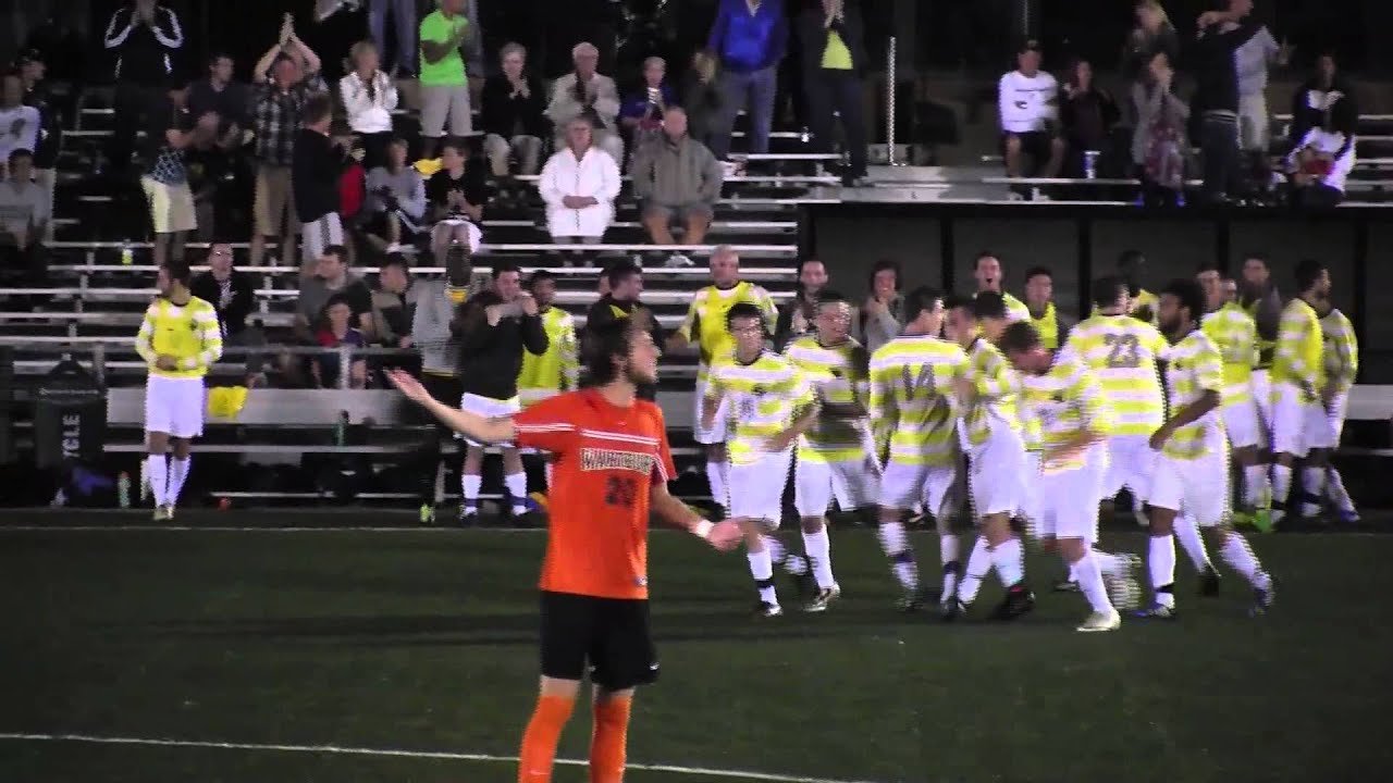 Webster University Mens Soccer vs No. 11 Wartburg College - YouTube