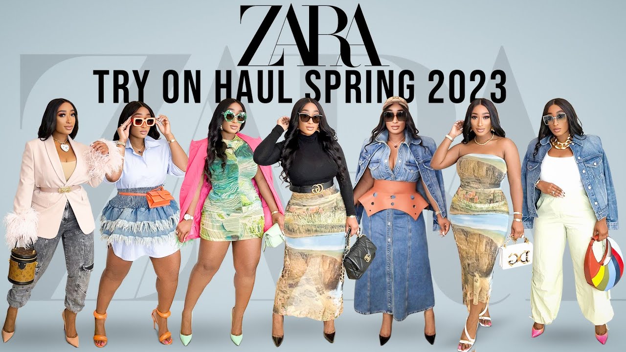 MORE NEW IN MUST HAVE ZARA HAUL SPRING 2023 - YouTube