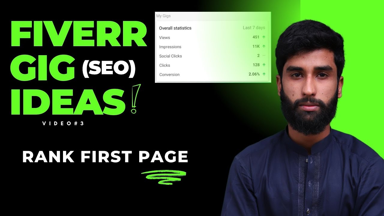 Fiverr SEO Tips | How to Rank Fiverr Gig on First Page | Get Your First ...