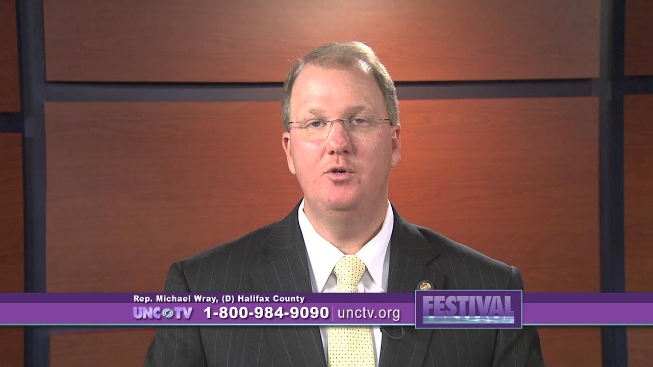 Rep. Michael Wray Supports UNC-TV - YouTube