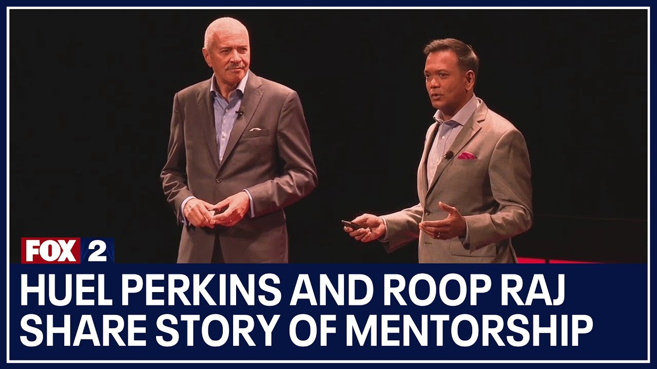 Huel Perkins and Roop Raj share story of mentorship at TEDx Detroit ...