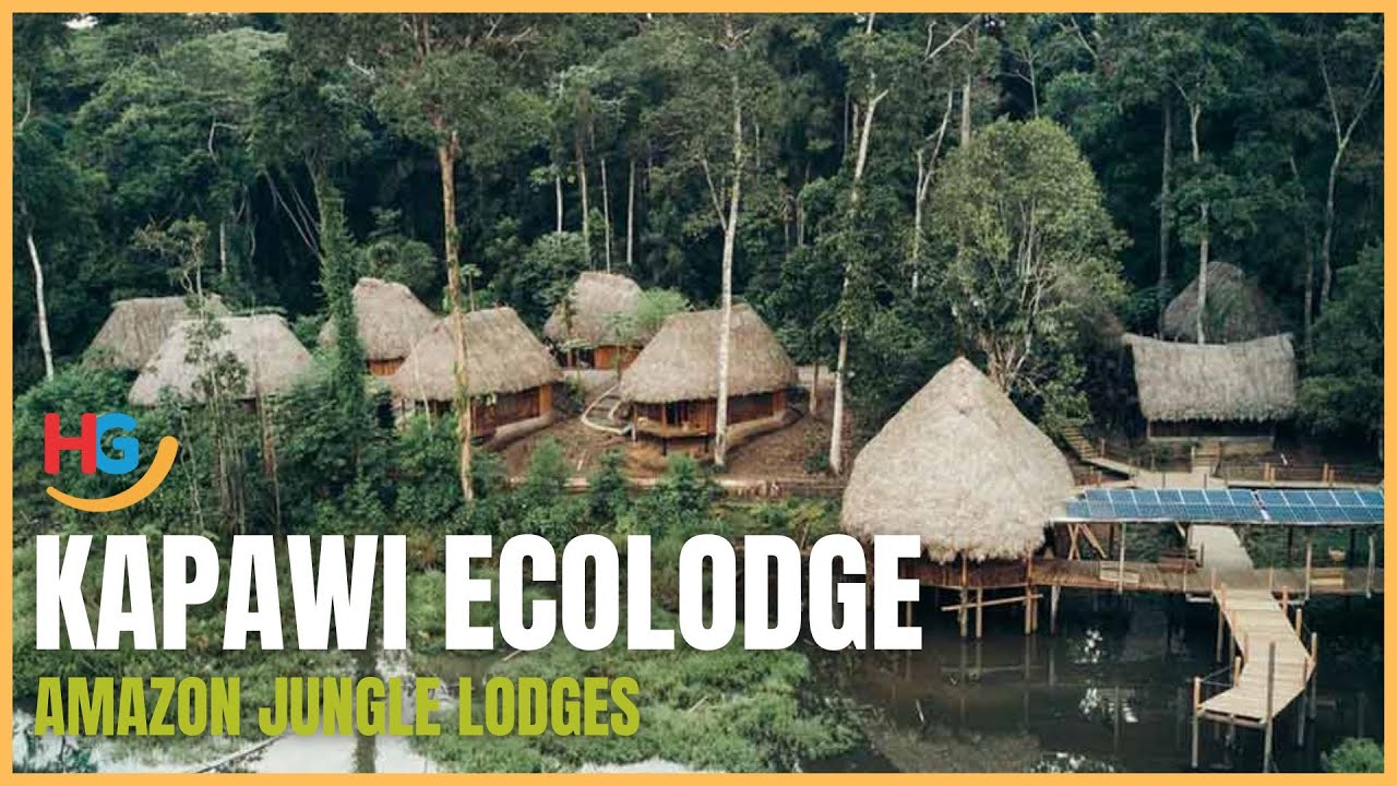 Kapawi Ecolodge | Amazon Jungle Lodges - YouTube