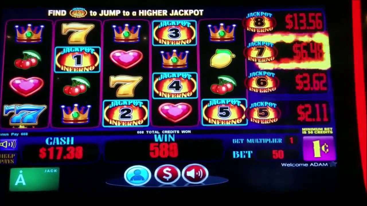 Jackpot Inferno Slot Machine Bonus (3 clips) - YouTube