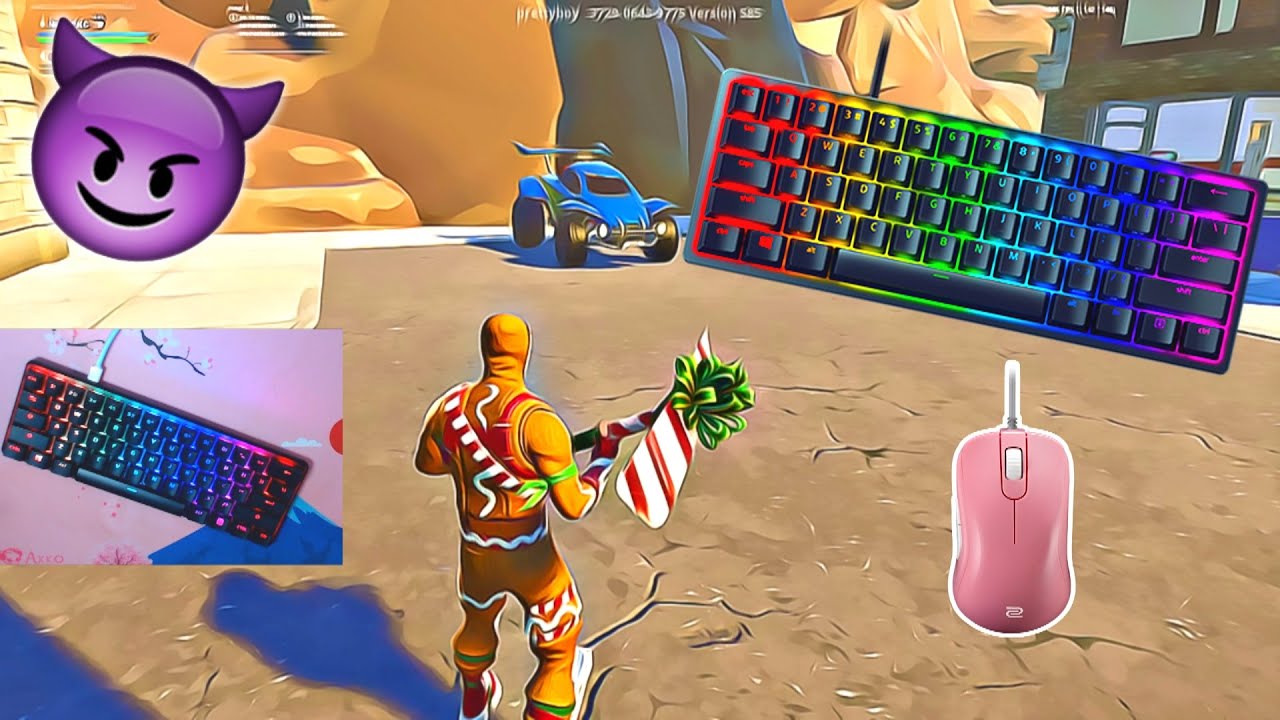 [ASMR] Sleeping ASMR Mechanical Keyboard Sounds: Fortnite Gameplay ...