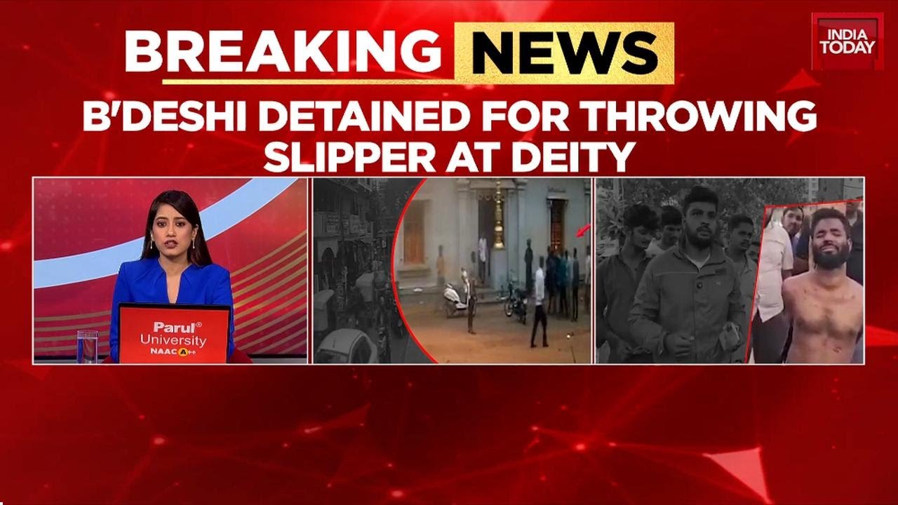 Bengaluru Temple Attack: Bangladeshi Man Hits Idol With Slipper, Sparks ...