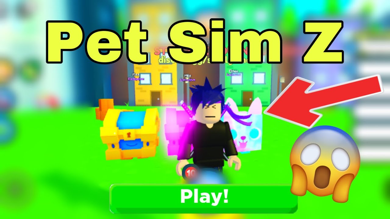 Pet Sim Z is back again with cooler pets😱 (roblox) - YouTube