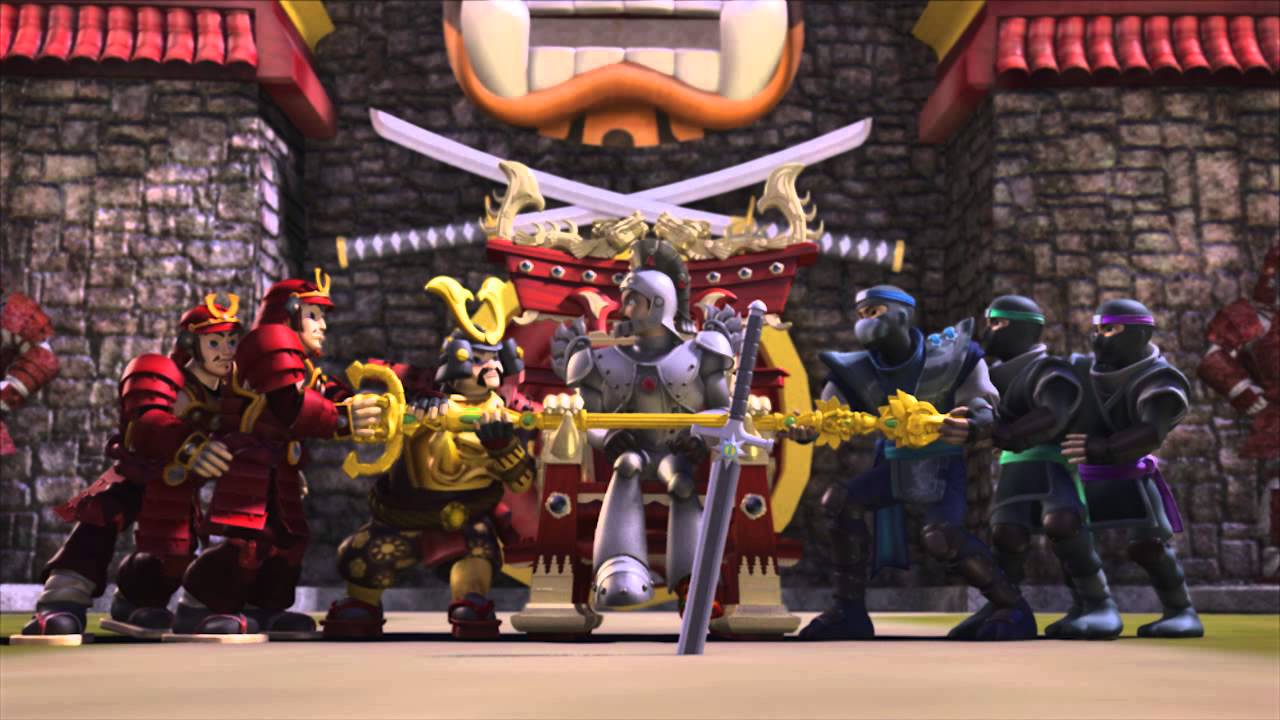 Imaginext® Samurai Half Staff Episode - YouTube