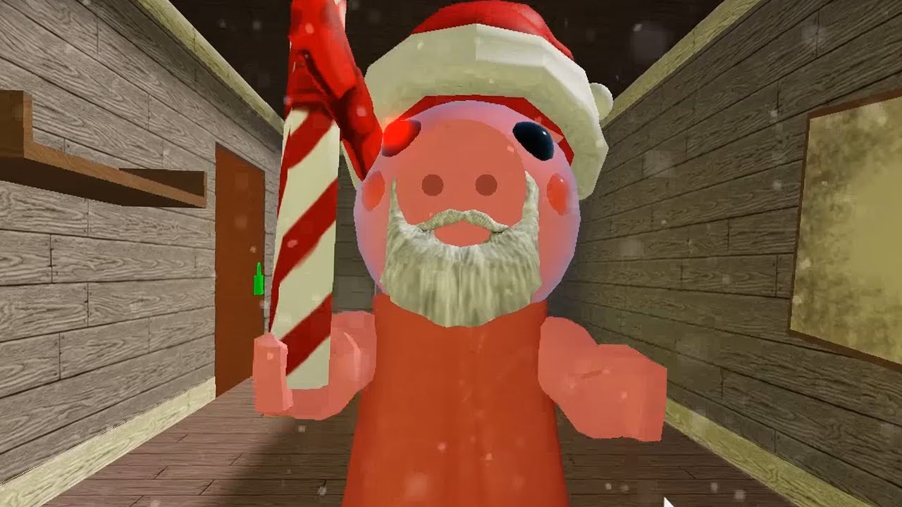 ROBLOX SANTA PIGGY JUMPSCARE - Roblox Piggy RolePlay - YouTube