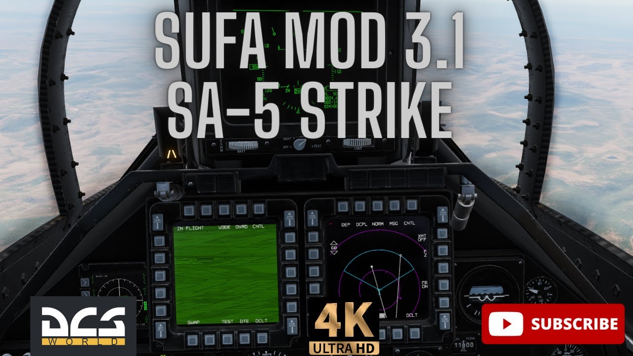 F-16 SUFA Mod 3.1 SA-5 Strike - YouTube