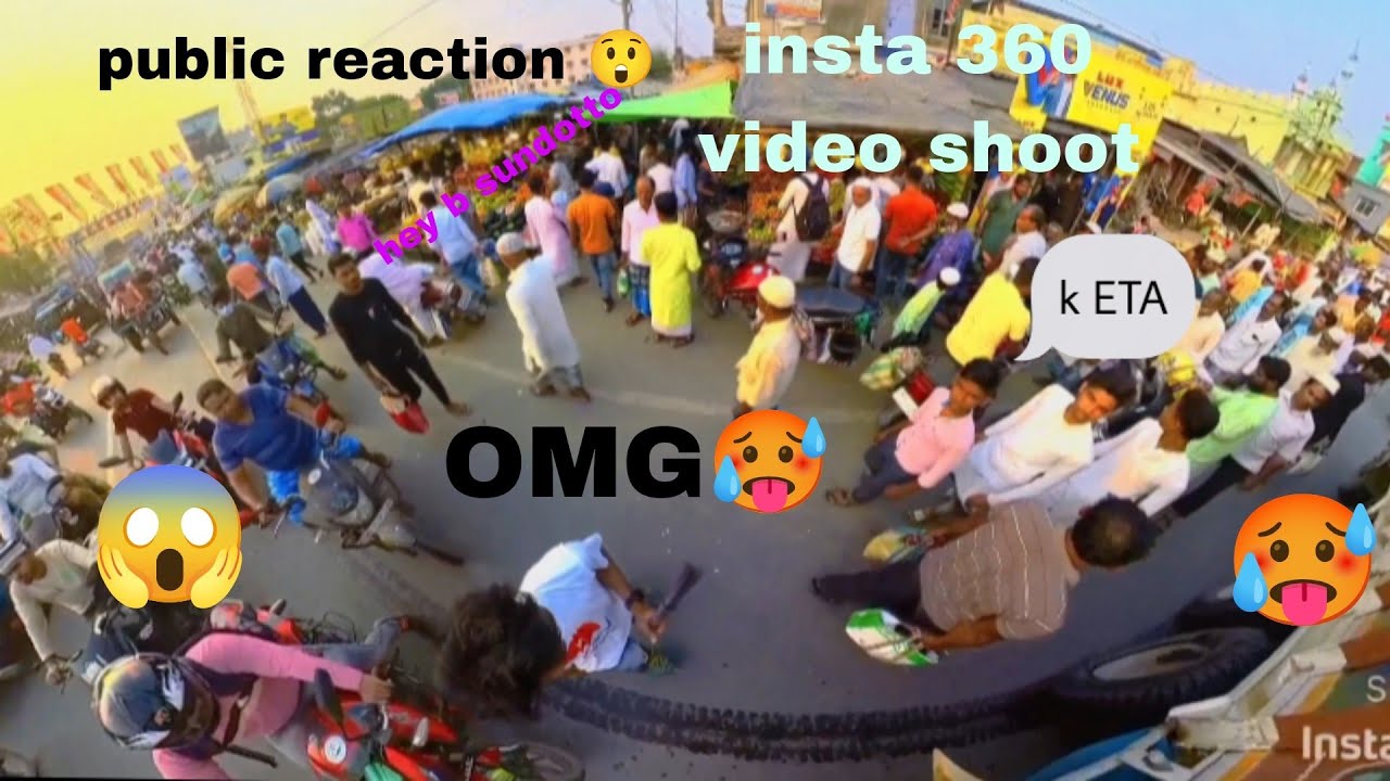 🥵 OMG//Public Reaction Road//😲 //Skating Video Shoot Insta 360 Video # ...