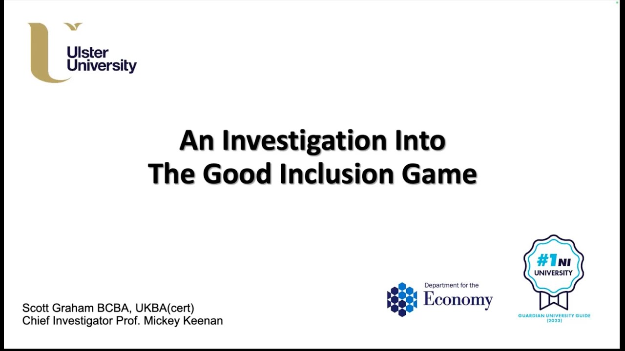 The Good Inclusion Game - YouTube
