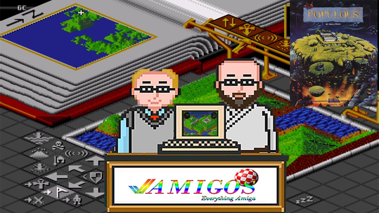 Populous Review | Amigos: Everything Amiga Podcast 54 | Commodore Amiga ...