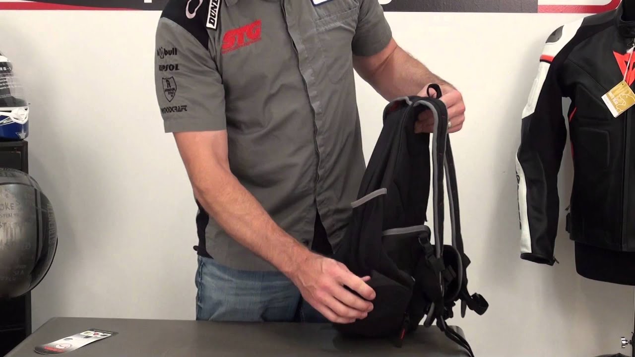 Knox K-Pack Backpack Review from SportbikeTrackGear.com - YouTube