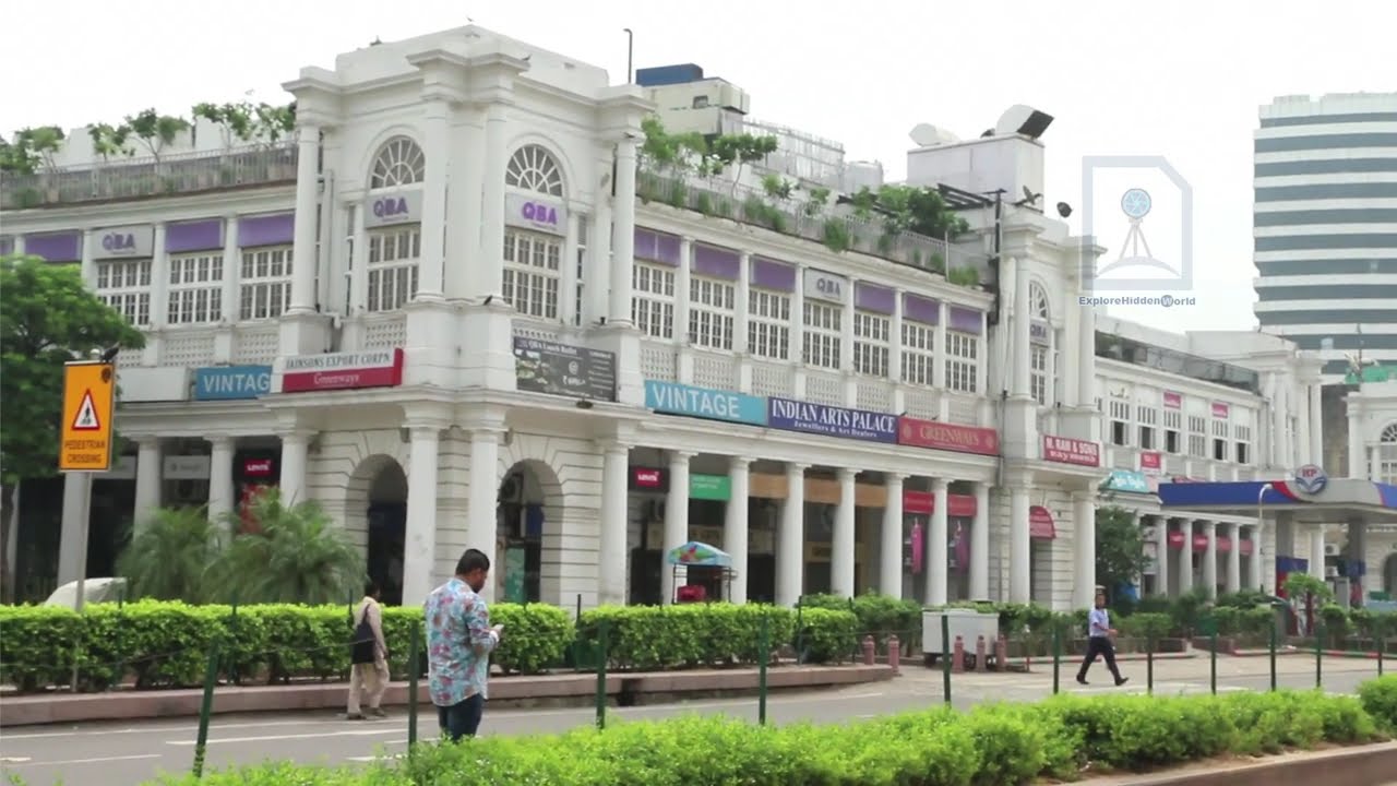 Connaught Place : Skyline of New Delhi - YouTube