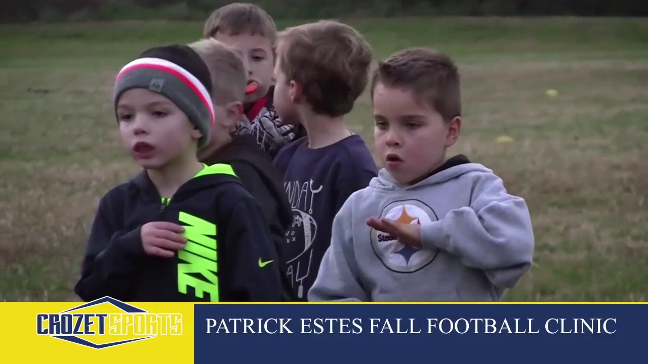 Crozet Sports Patrick Estes Football Clinic - YouTube
