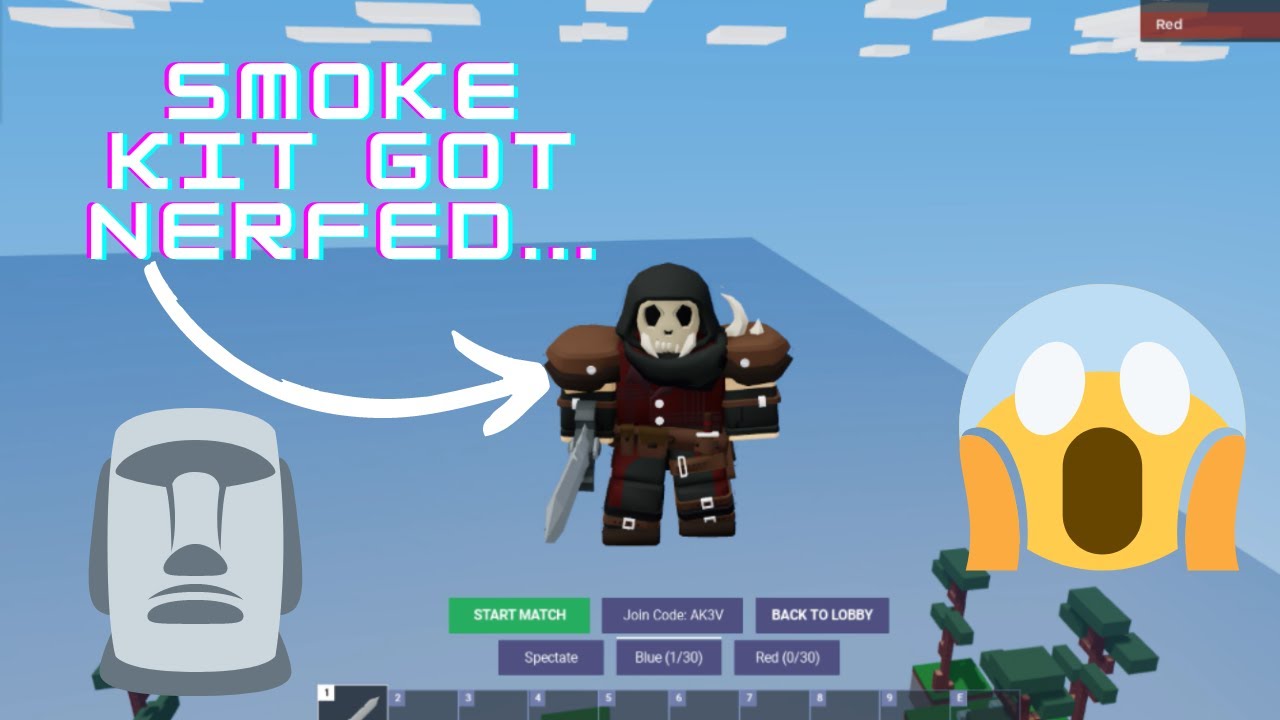 So The Smoke Kit Got Nerfed... (Roblox Bedwars) - YouTube