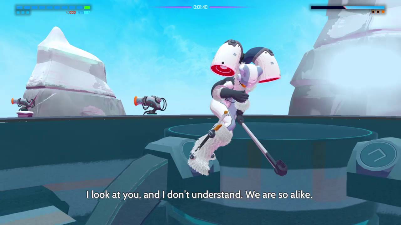 Furi The Beat Boss Fight Gameplay - YouTube