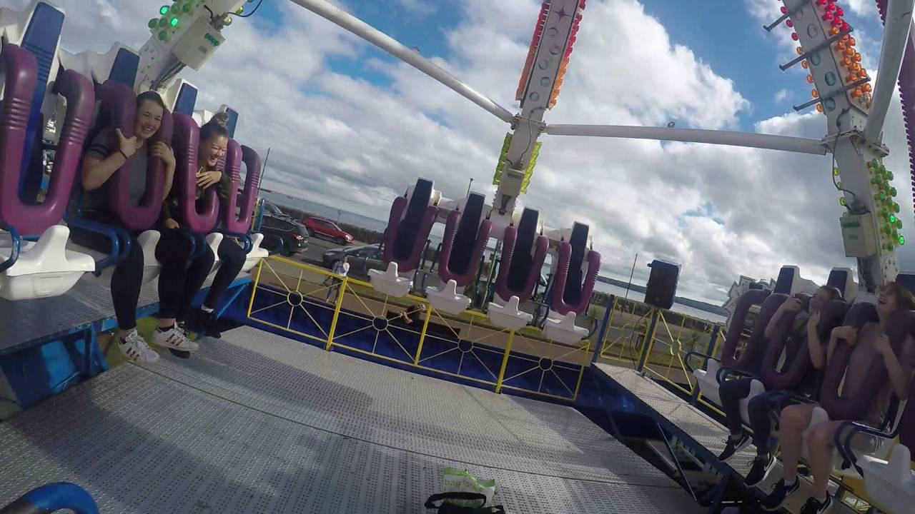 ANDERTON & ROWLANDS FREAKOUT (onride) at Torquay fair 31/8/2016 - YouTube