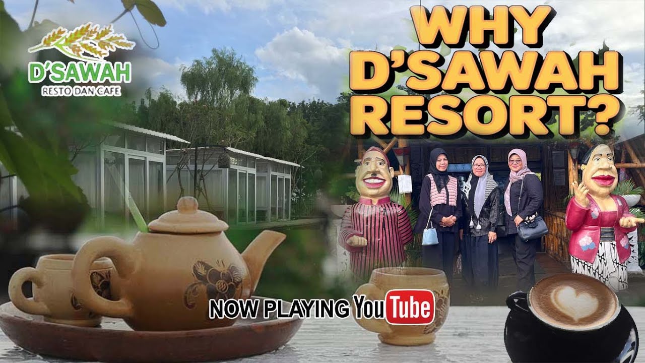 Mengapa Wisata KULINER D'SAWAH RESORT RESTO Begitu Disukai? - YouTube