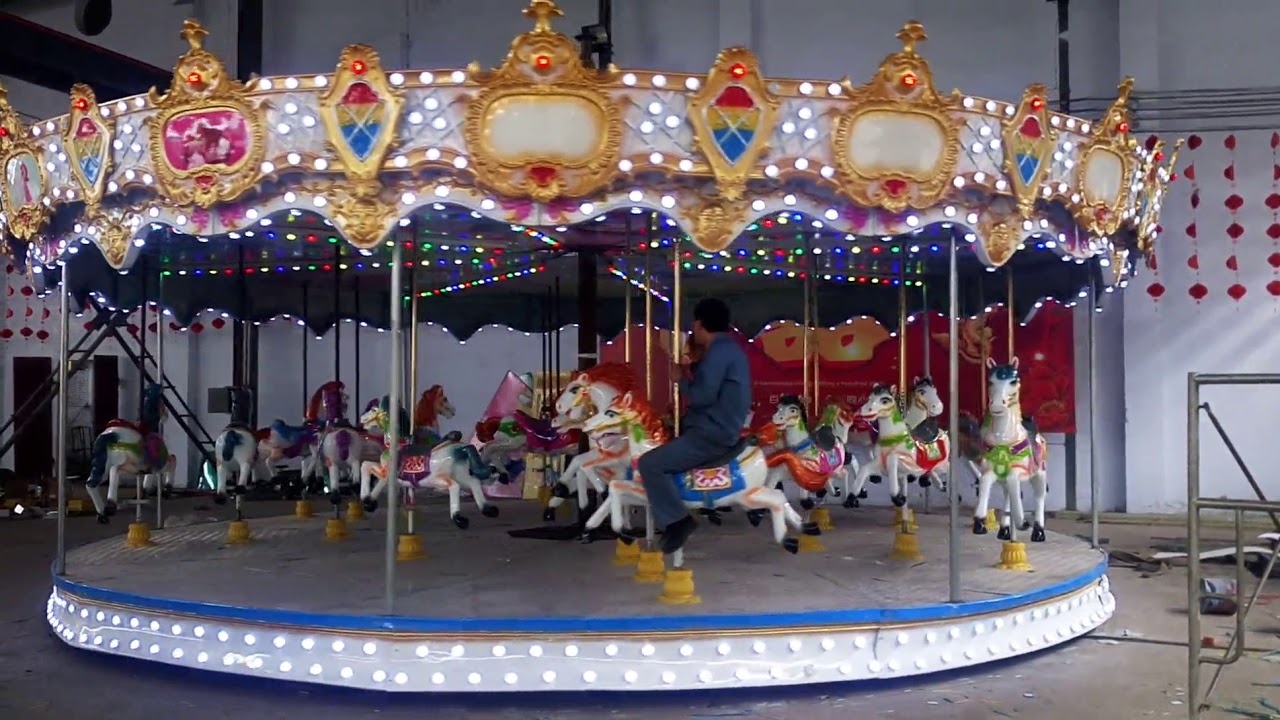 24 Seats Carousel For Sale - YouTube